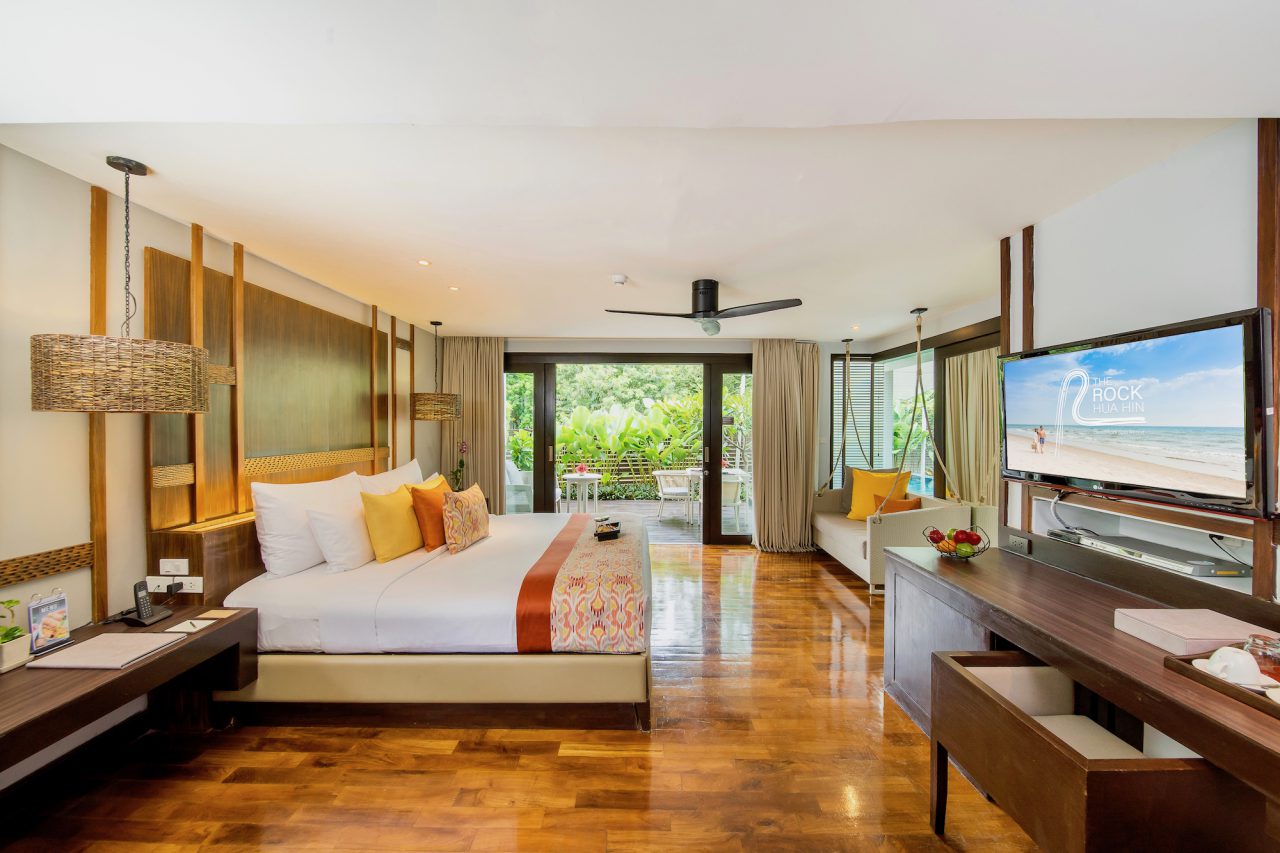 ZEN+ PLUS JACUZZI POOL TERRACE room I Hua Hin Resort